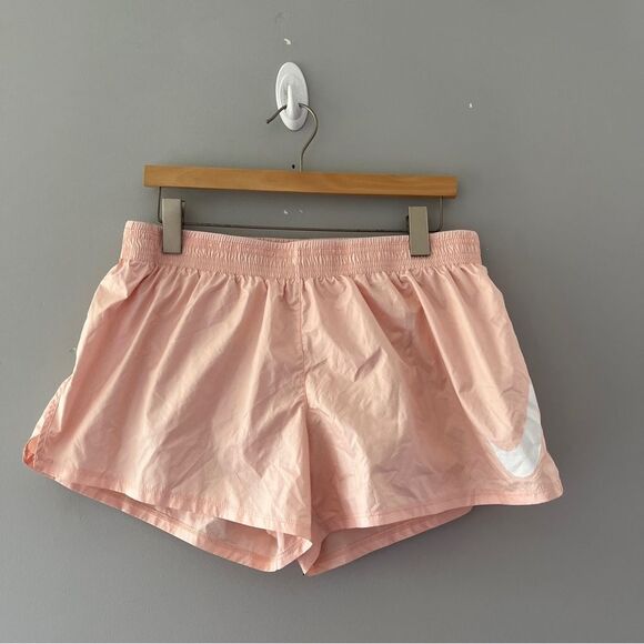 Nike | Shorts | Nike Ripstop Swoosh Peach Athletic Shorts Size Xl ...